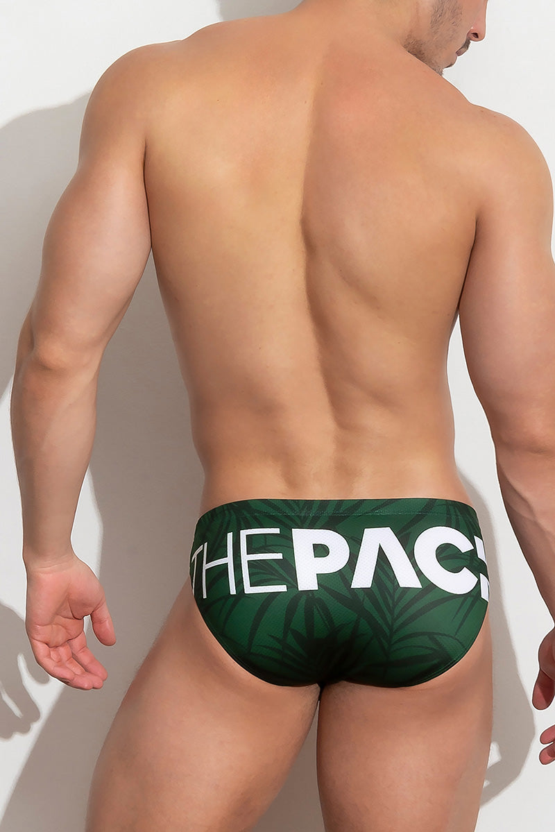 Tropic Brief /Emerald Green - ThePack Underwear | Quick Dry